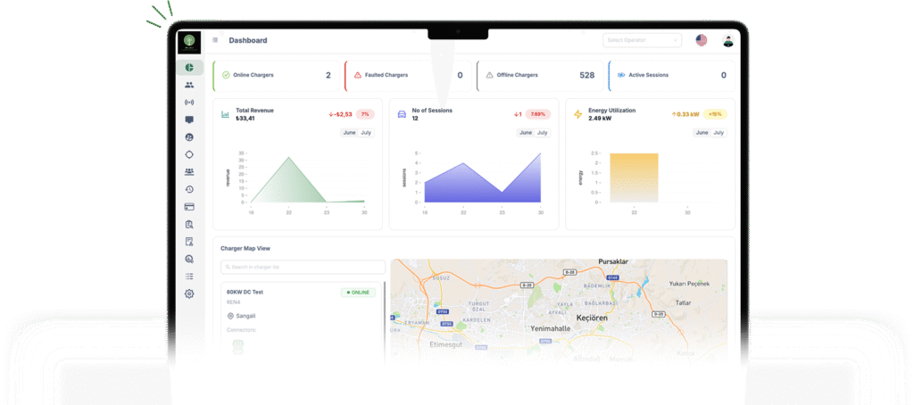 PulseV - All-in-One EV Charging Platform for Your Network